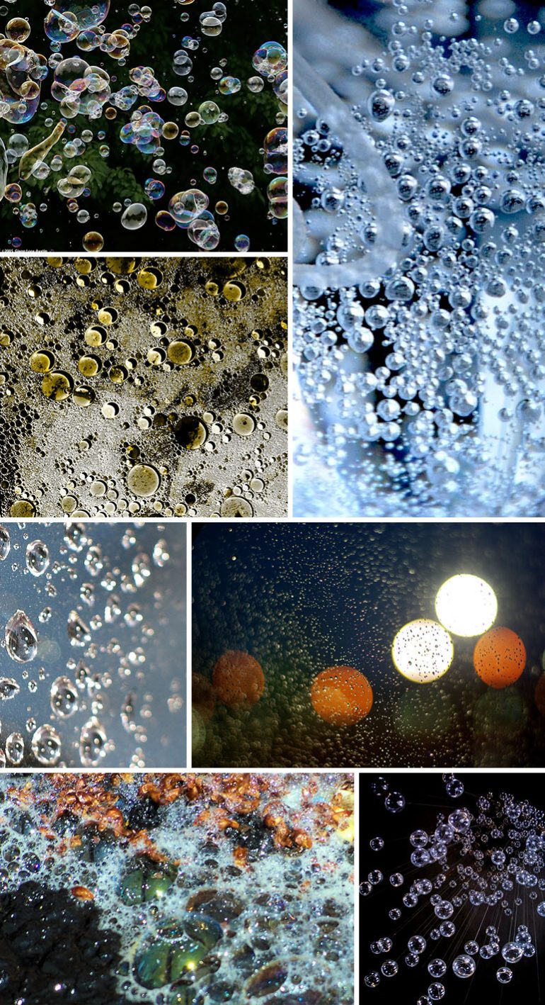 Found Patterns: Water Bubbles - Pattern Observer