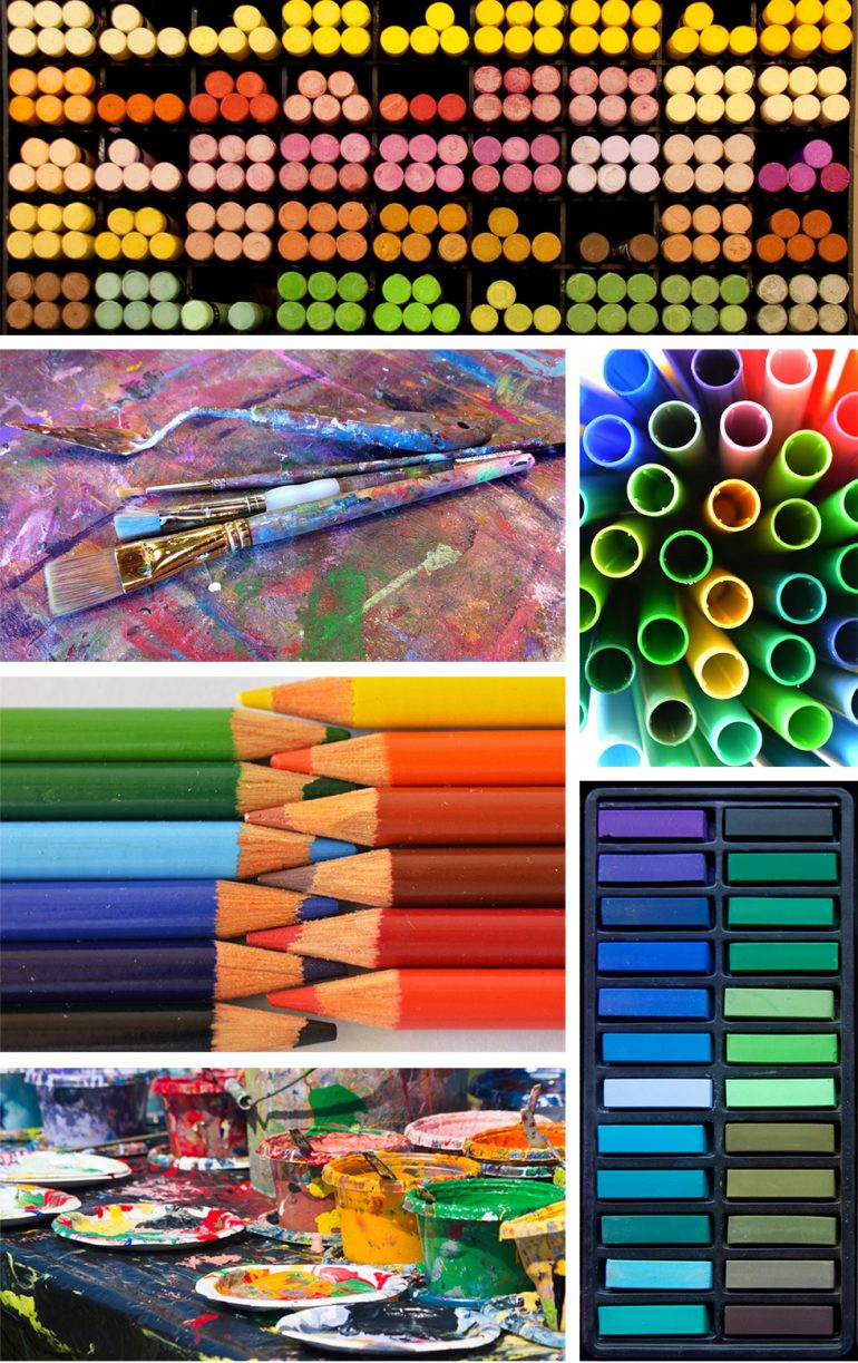 Found Patterns: Art Supplies - Pattern Observer