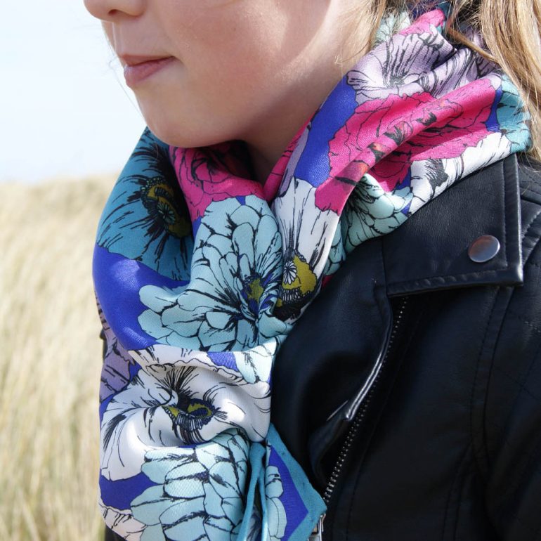 Silk Scarves by Anna Joe Design - Pattern Observer