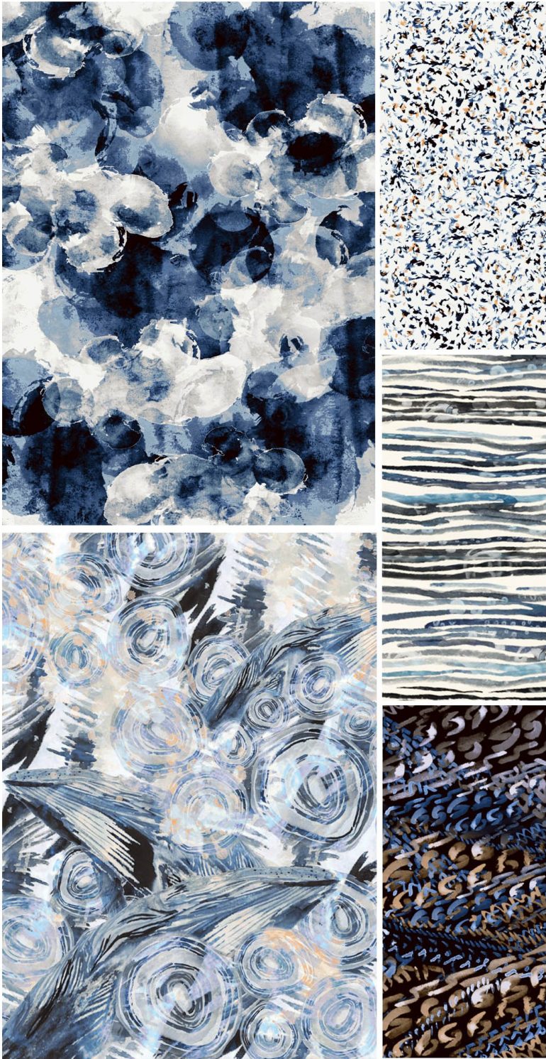 From The Textile Design Lab: Chelsea’s Challenge - “Tidal Beachcomber ...