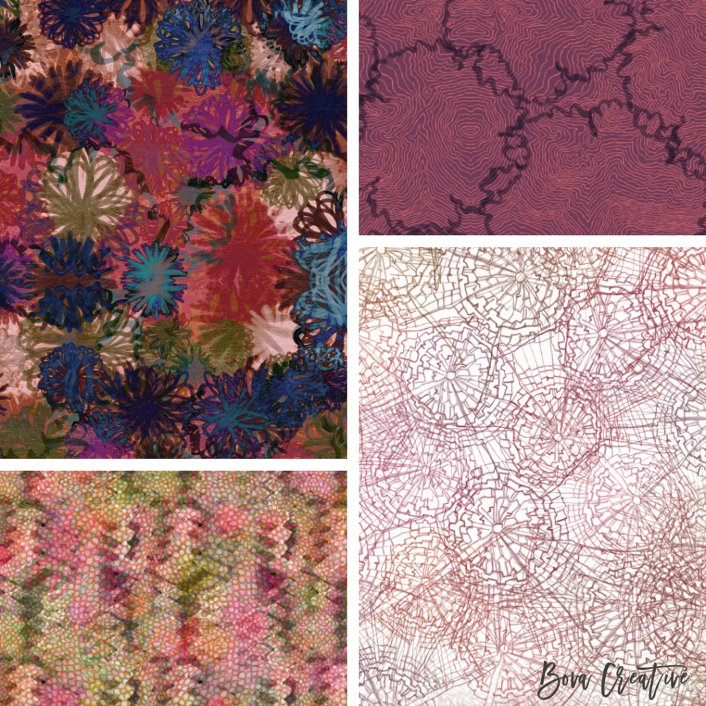 From the Textile Design Lab: Chelsea's Challenge - "Earthed" - Pattern ...