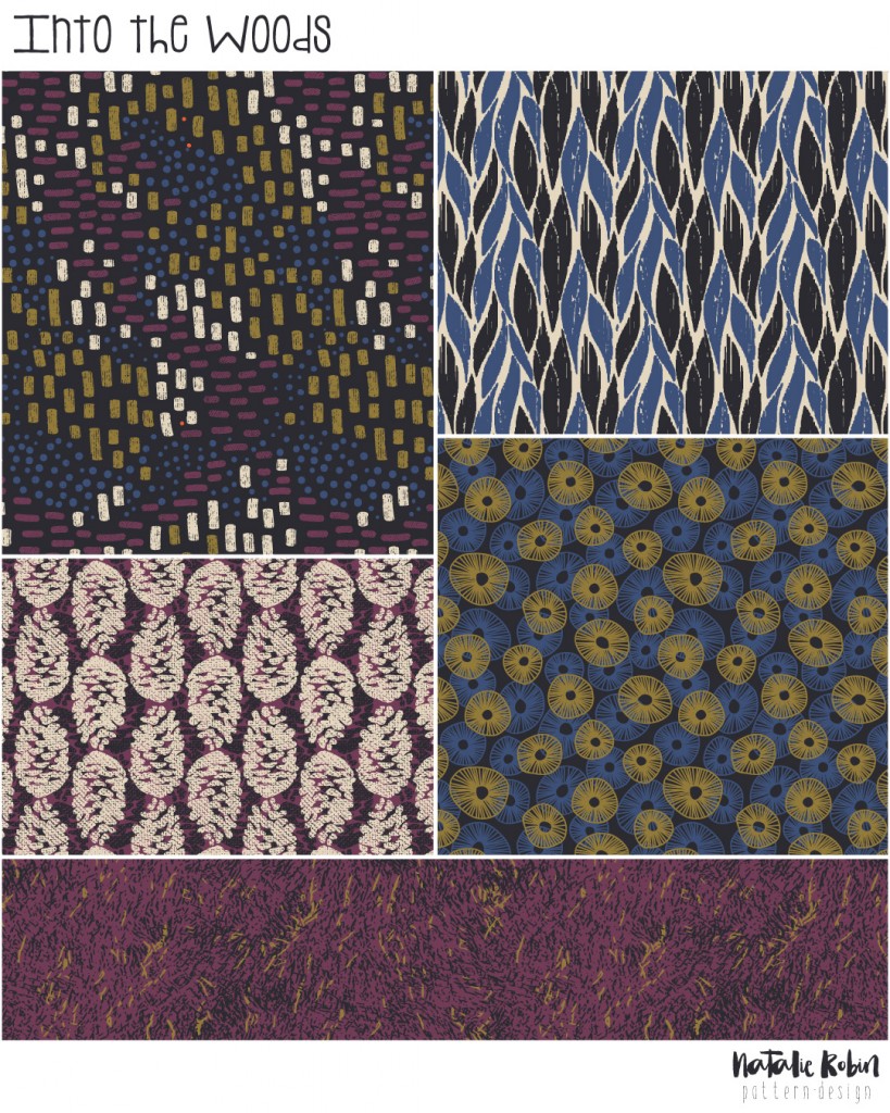 From the Textile Design Lab: Chelsea's Challenge - "Earthed" - Pattern ...