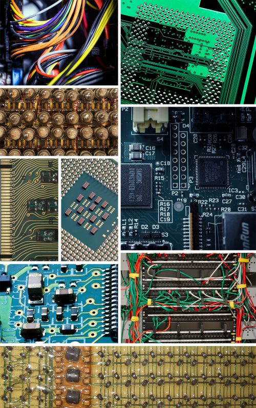 Found Patterns: Computer Parts - Pattern Observer