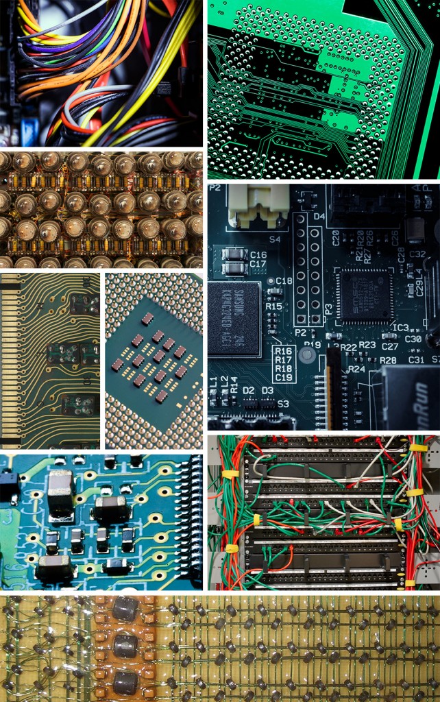 Found Patterns: Computer Parts - Pattern Observer