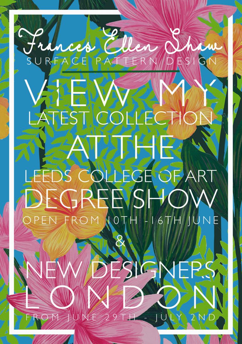 Featured Designer: Frances Ellen Shaw - Pattern Observer