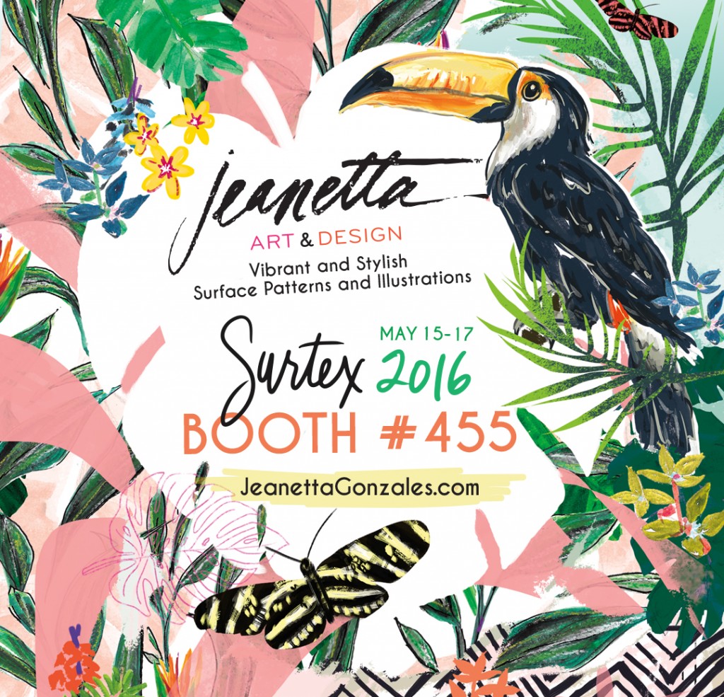 Surtex Preview: Jeanetta Gonzales - Pattern Observer