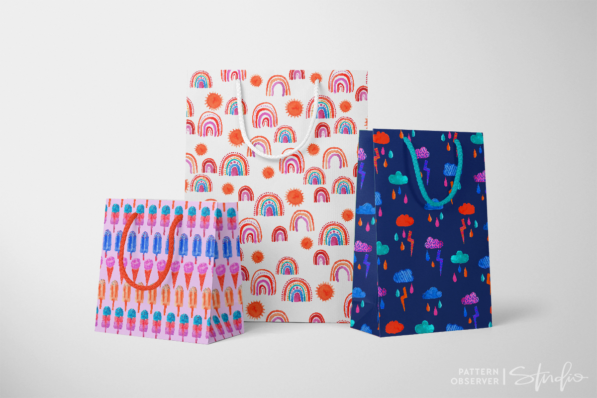 Pattern Design Tips for Gift Bags - Pattern Observer