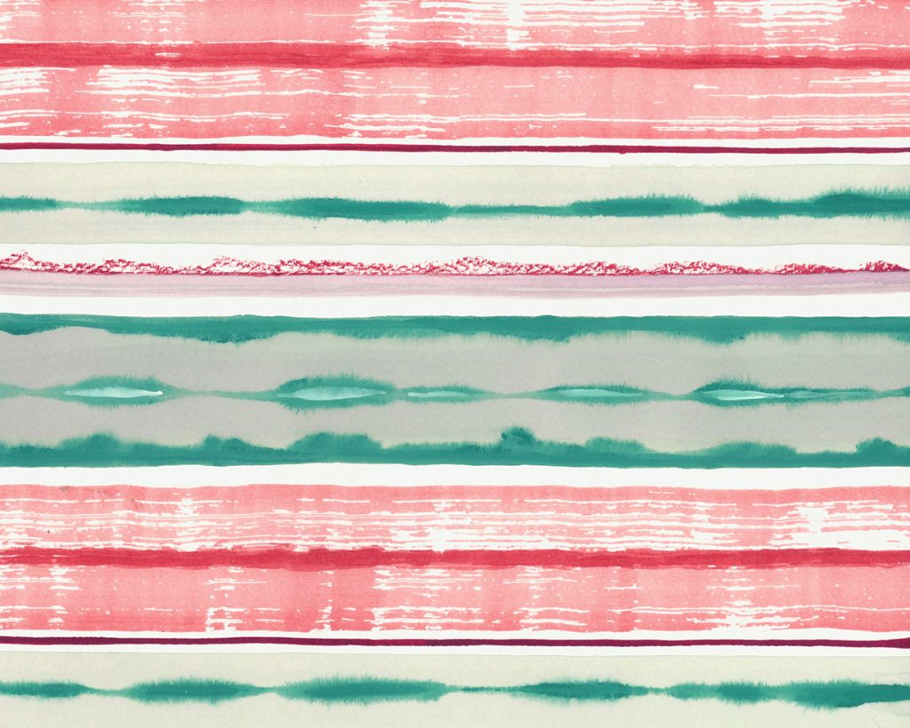 One Hour Challenge: Hand-Painted Stripes - Pattern Observer