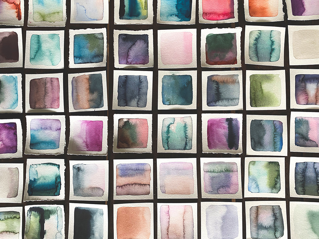 Intuitive Watercolor Course with Stephanie Ryan - Pattern Observer