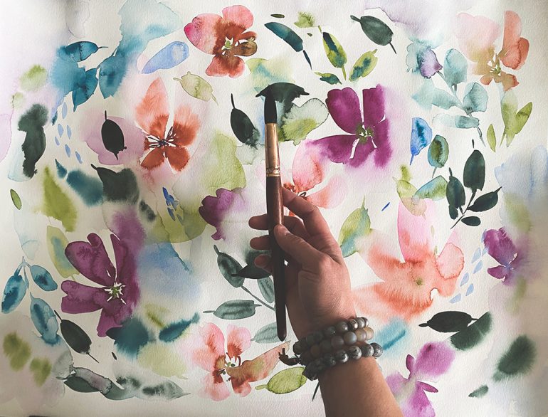 Intuitive Watercolor Course with Stephanie Ryan - Pattern Observer