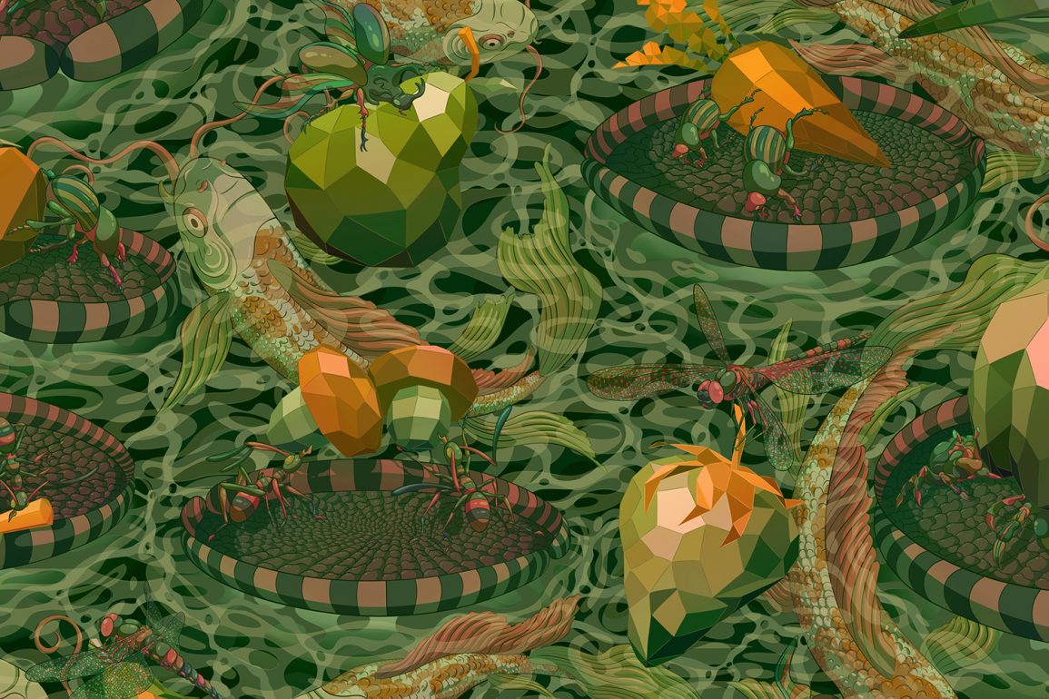 Found Patterns: Honeycomb - Pattern Observer