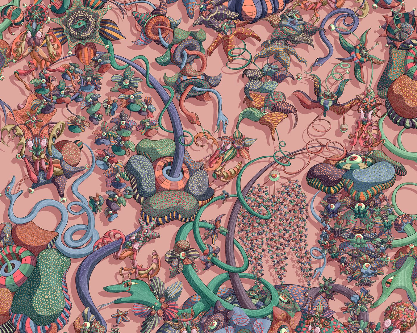 Escape to Sam Wilde's Surreal World - Pattern Observer