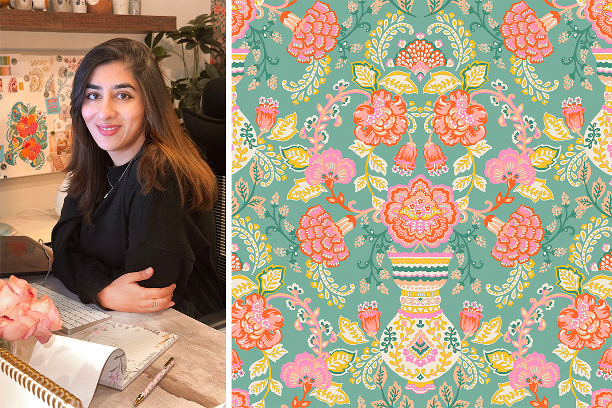 Fizah Malik: A Creative Journey of Textile Design & Education - Pattern ...